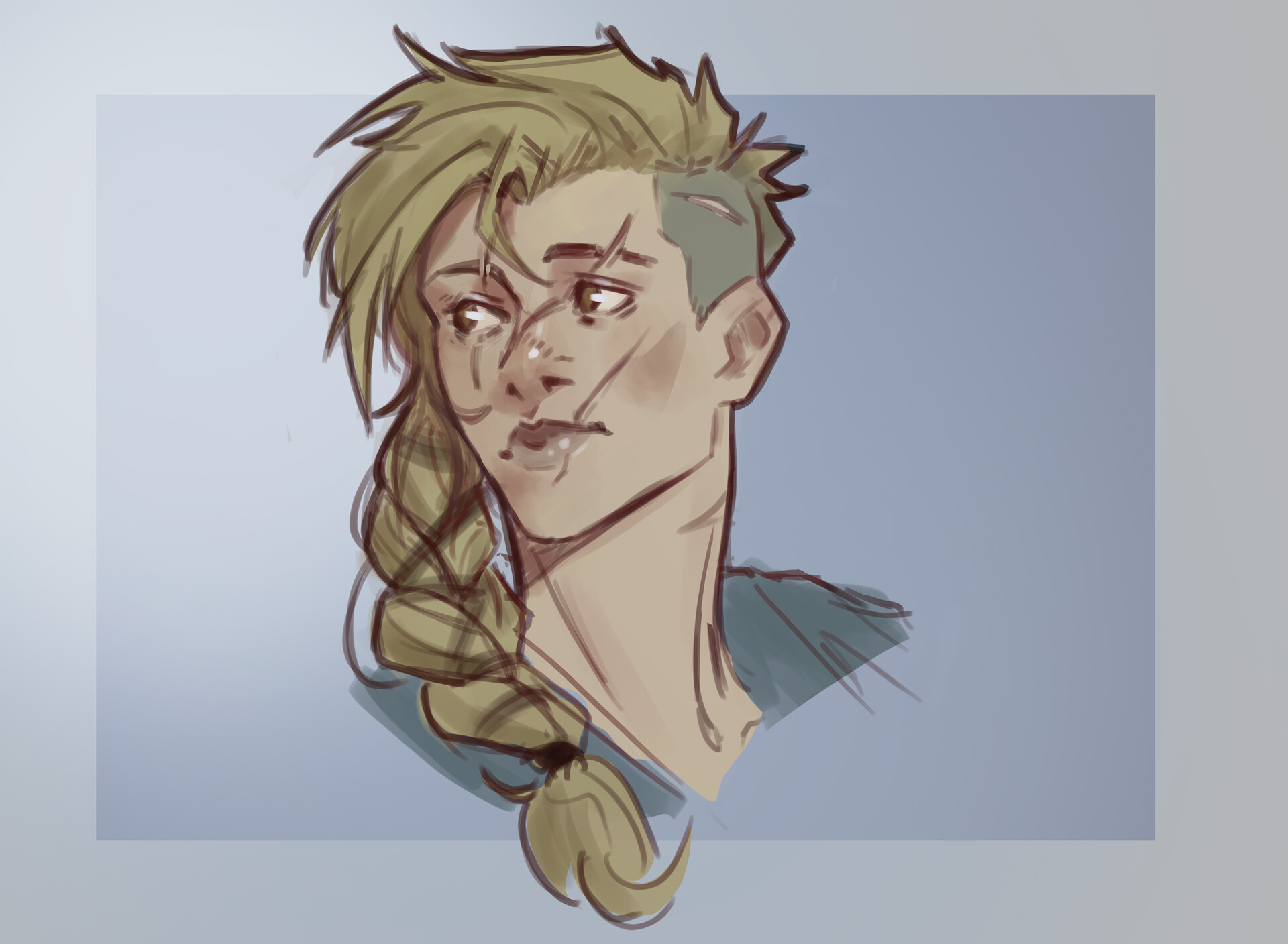 ArtStation - Fenri, The gladiator monk