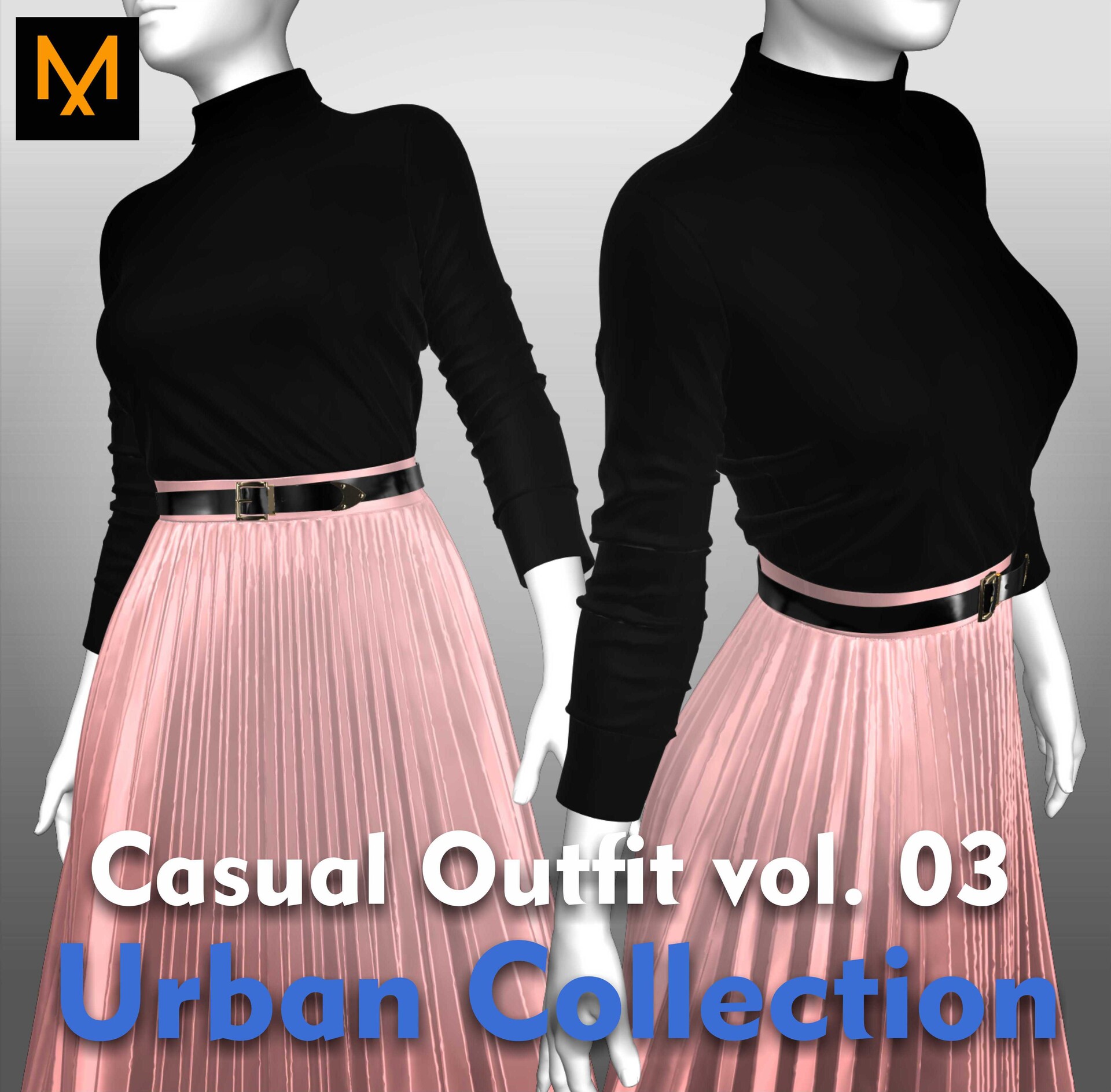 ArtStation - Casual Outfit vol.03 - Urban Collection
