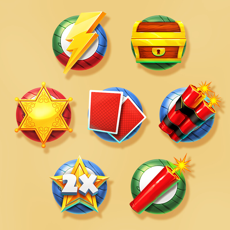 ArtStation - Bingo Showdown UI Icons