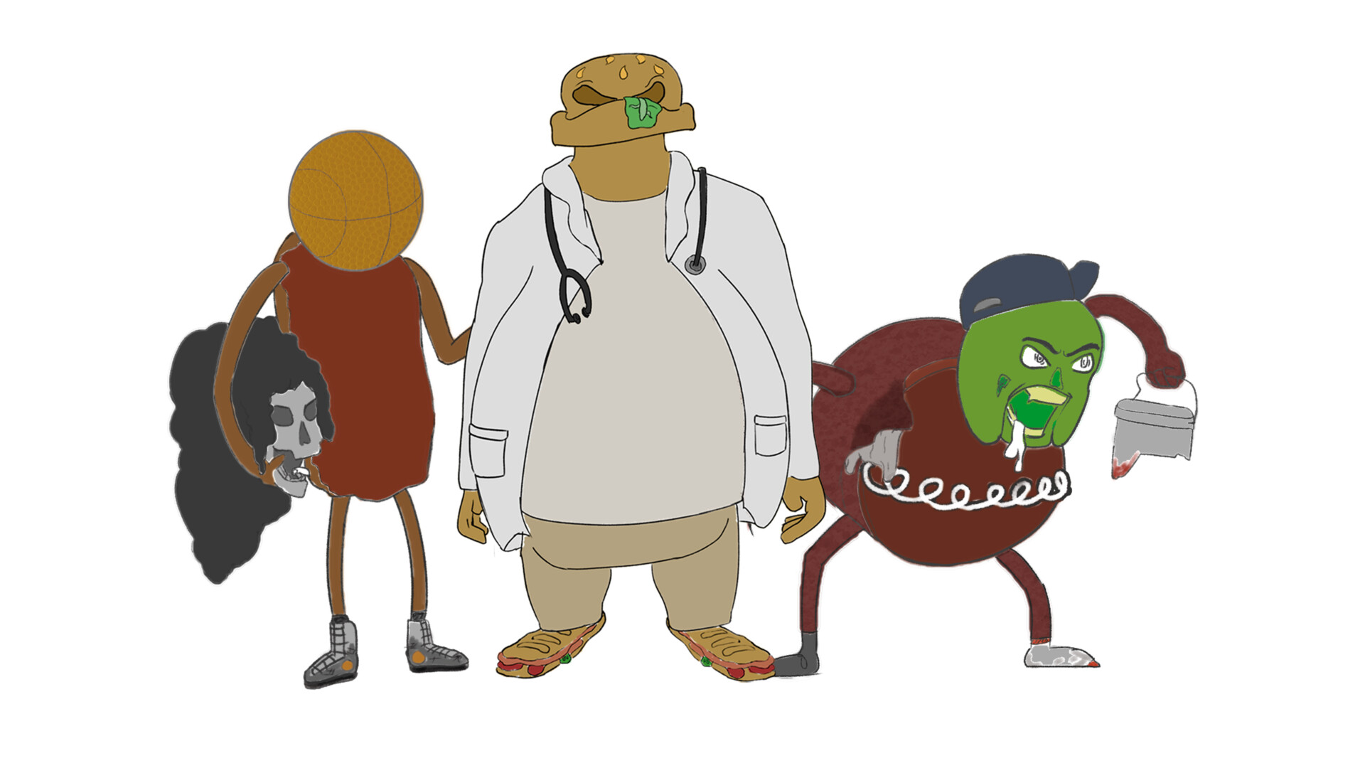 ArtStation - Bread zombie