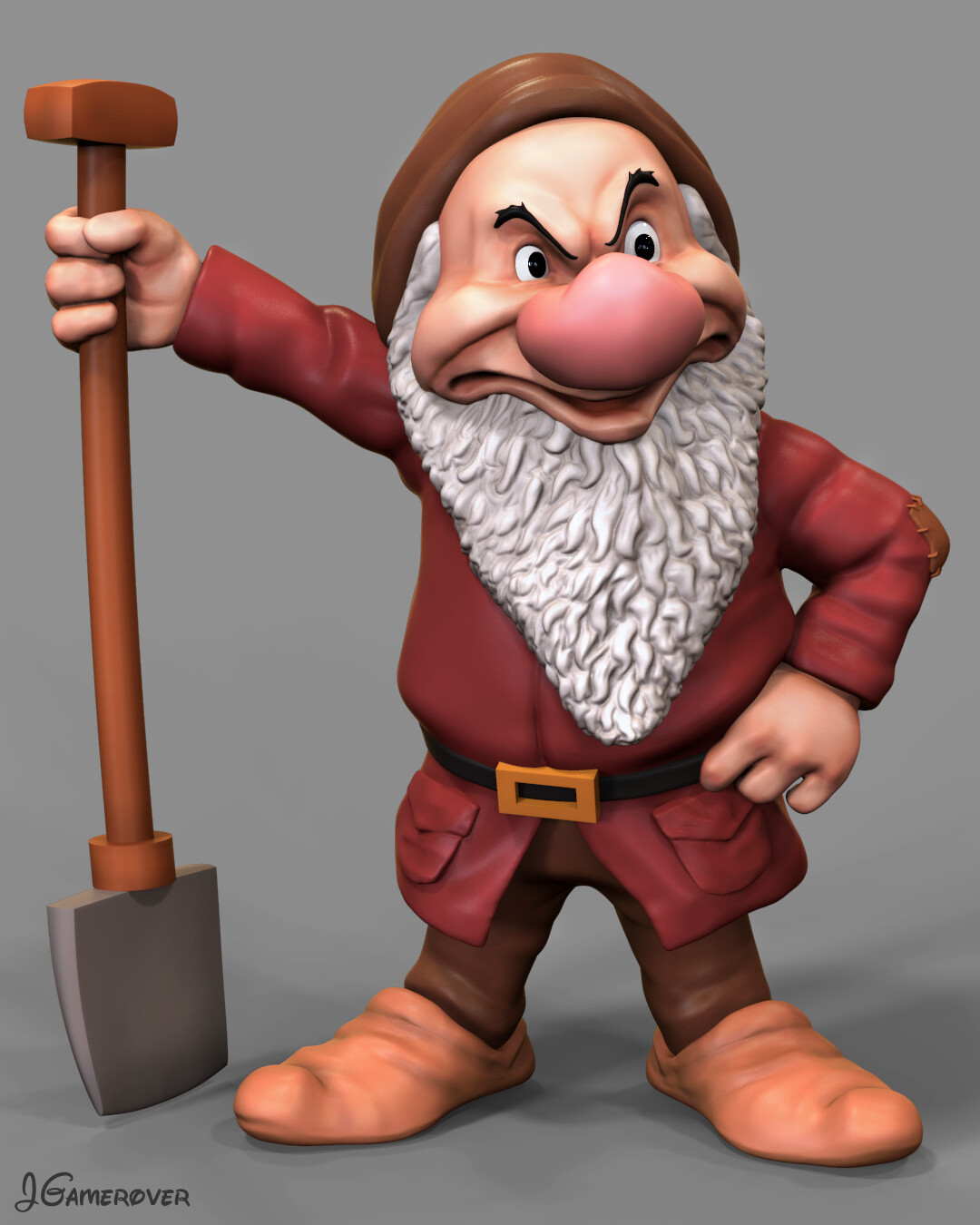 ArtStation - Grumpy Dwarf´s toy