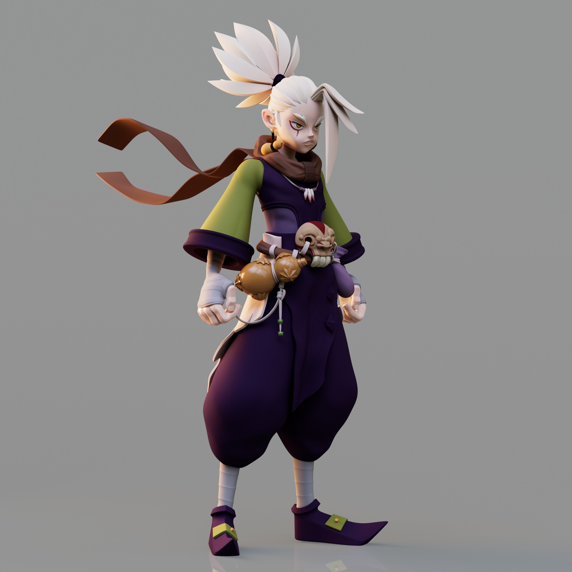 ArtStation - 3D Anime-esque Character