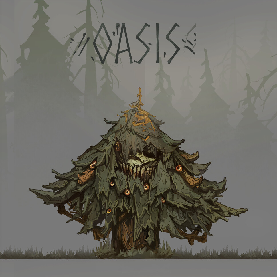 ArtStation - SINO_Oasis Mimic tree