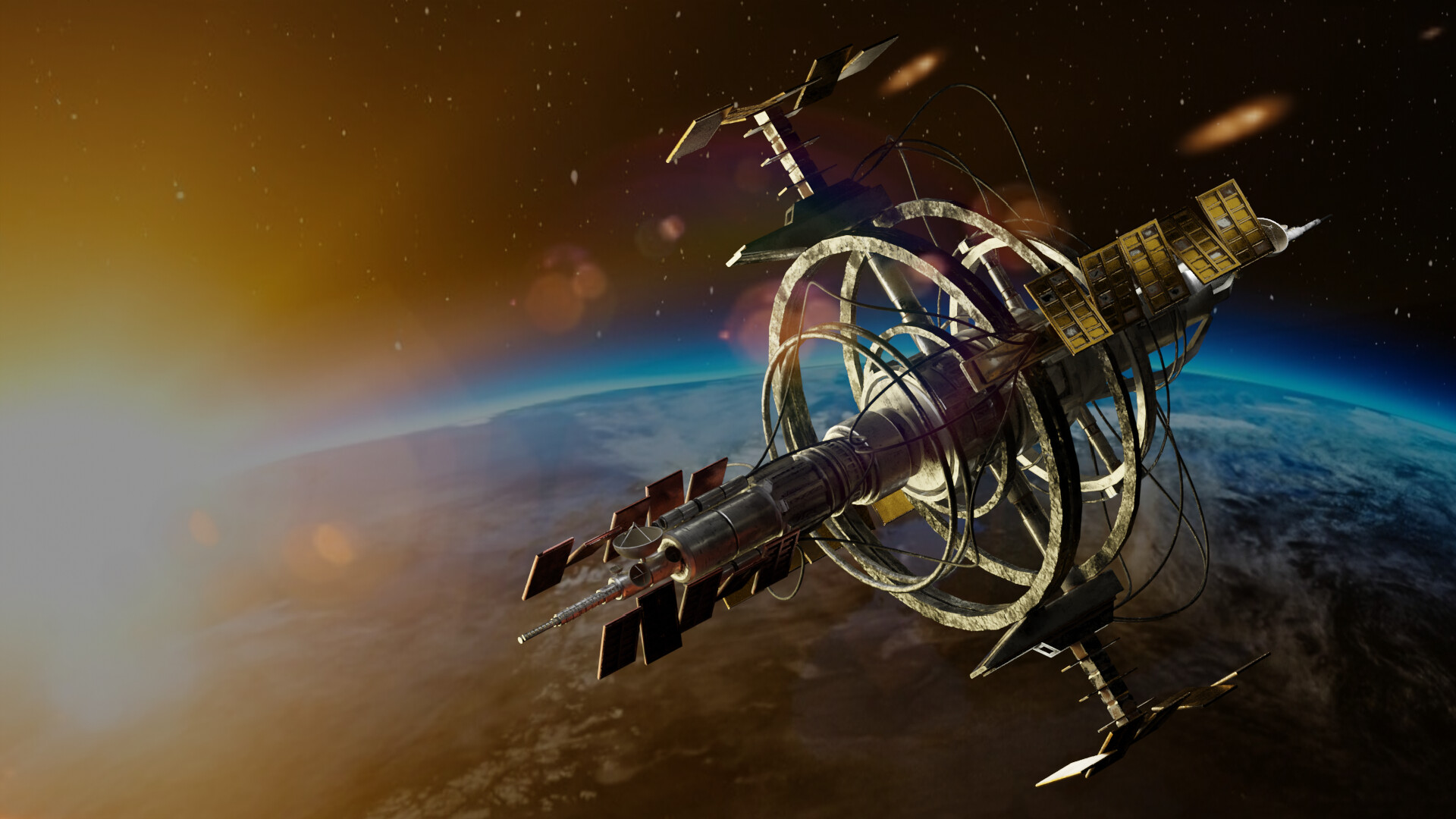 ArtStation - SPACE STATION
