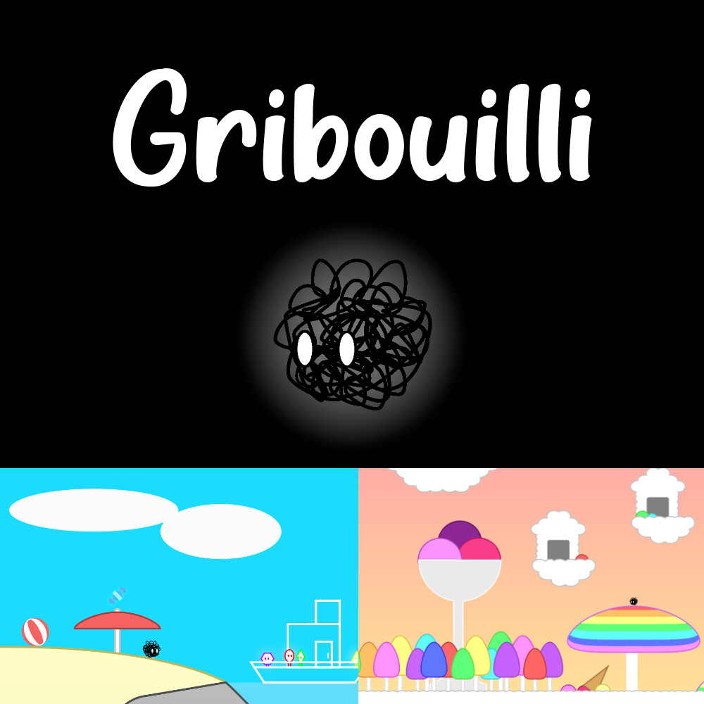 ArtStation - Jeu : Gribouilli - Niveaux