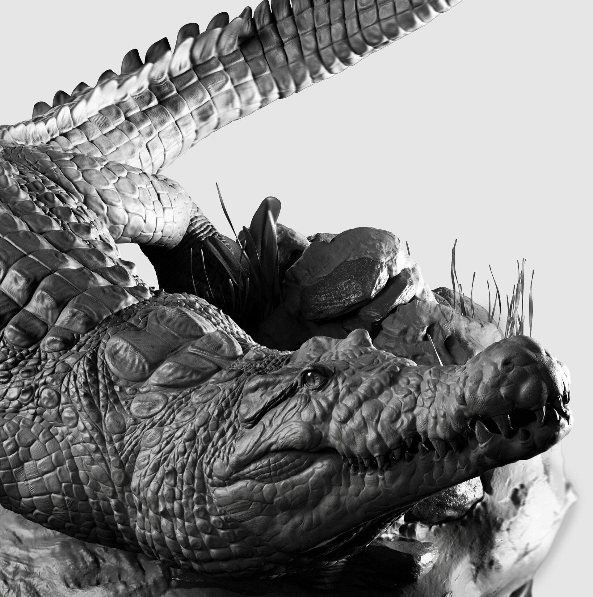 ArtStation - Salty Croc