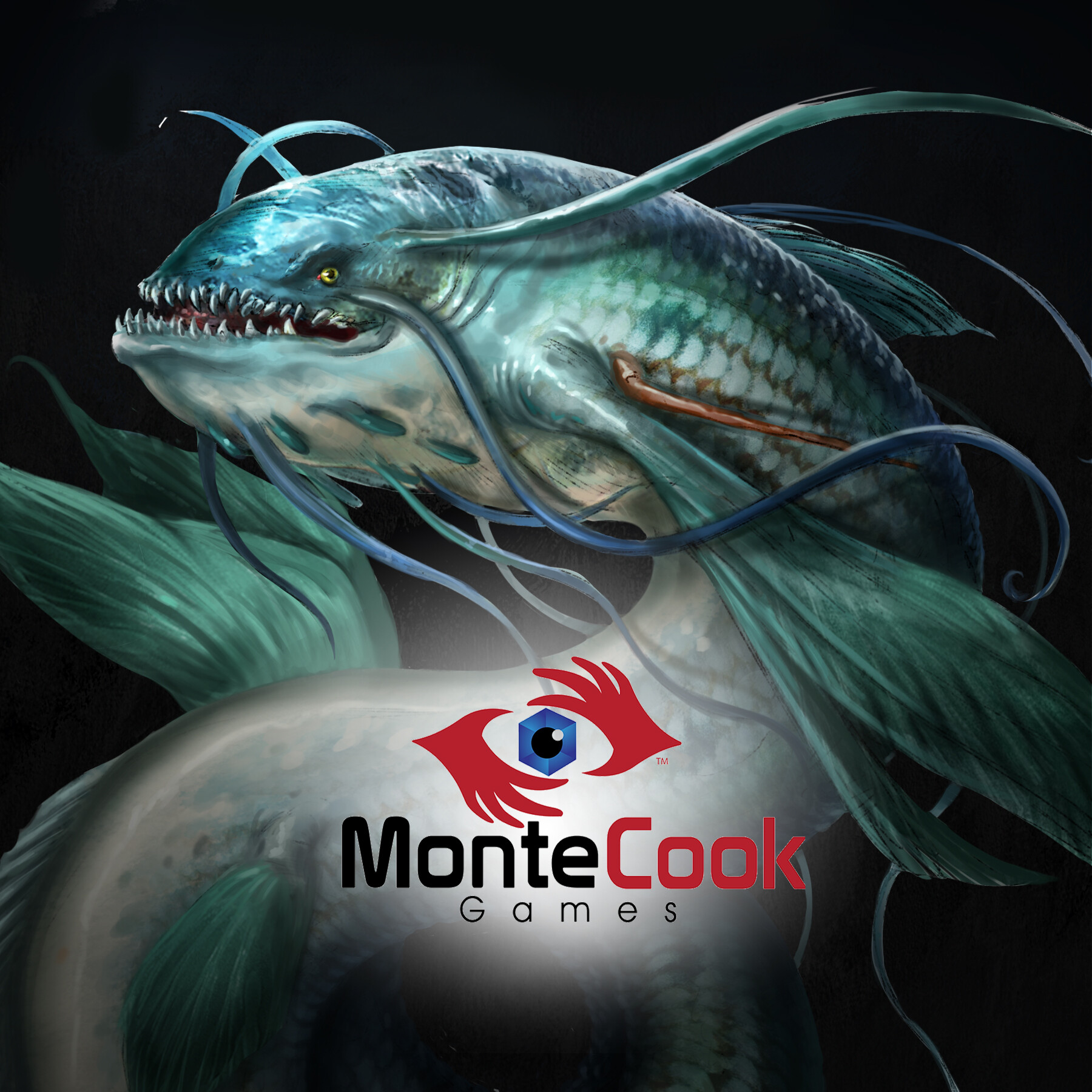 ArtStation - Monte Cook Games - Planar Bestiary : Stygian Fish