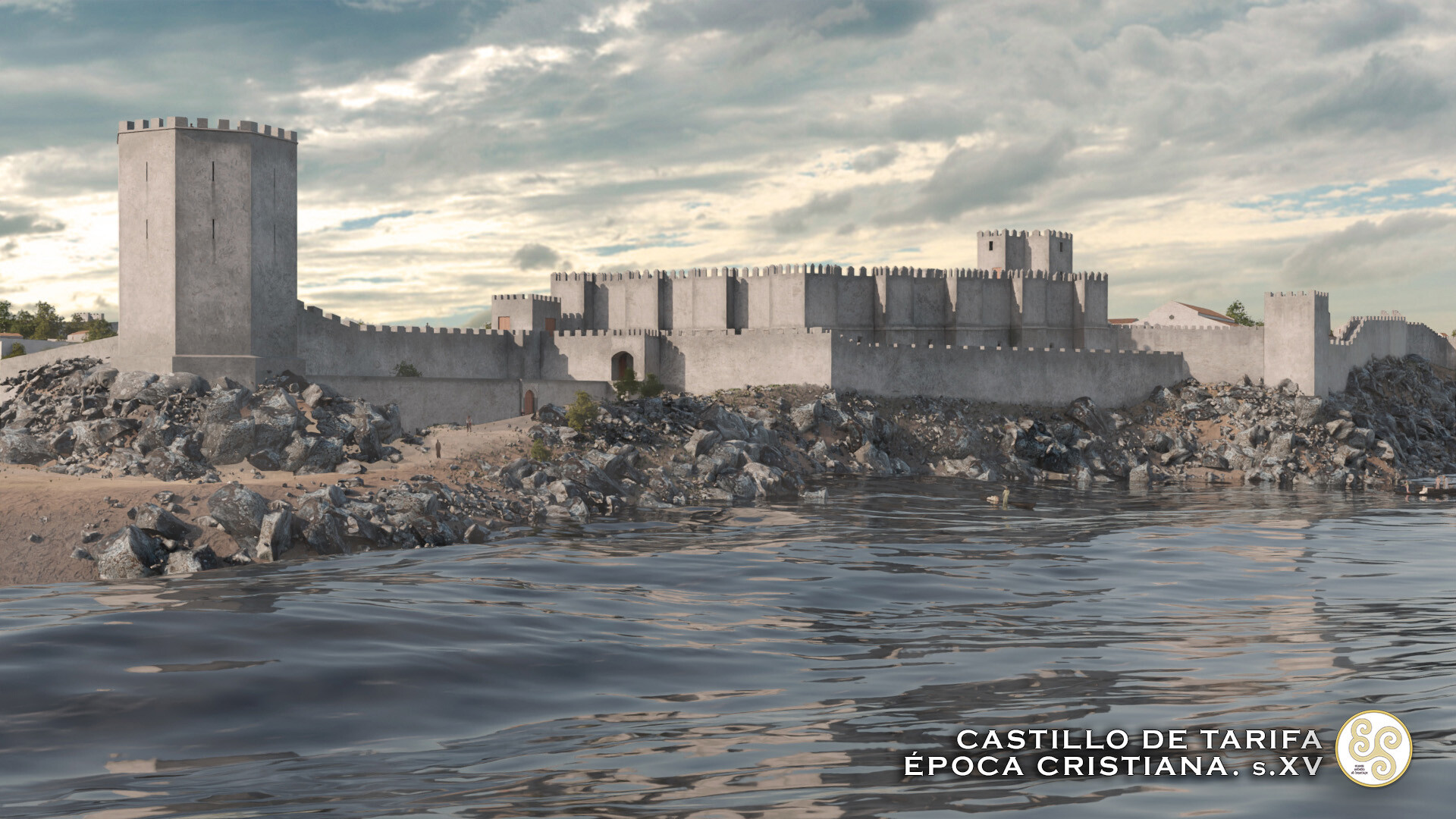 ArtStation - Tarifa Castle evolution (X-XV Centuries)