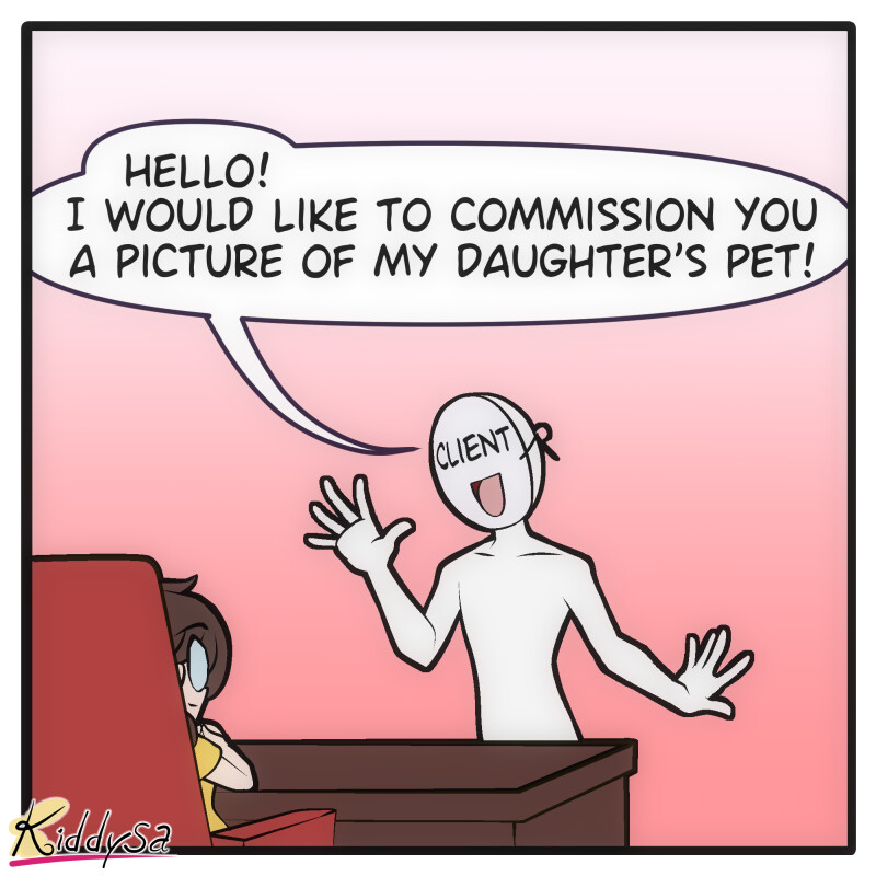 ArtStation - A comic about this new scam that is going around intagram