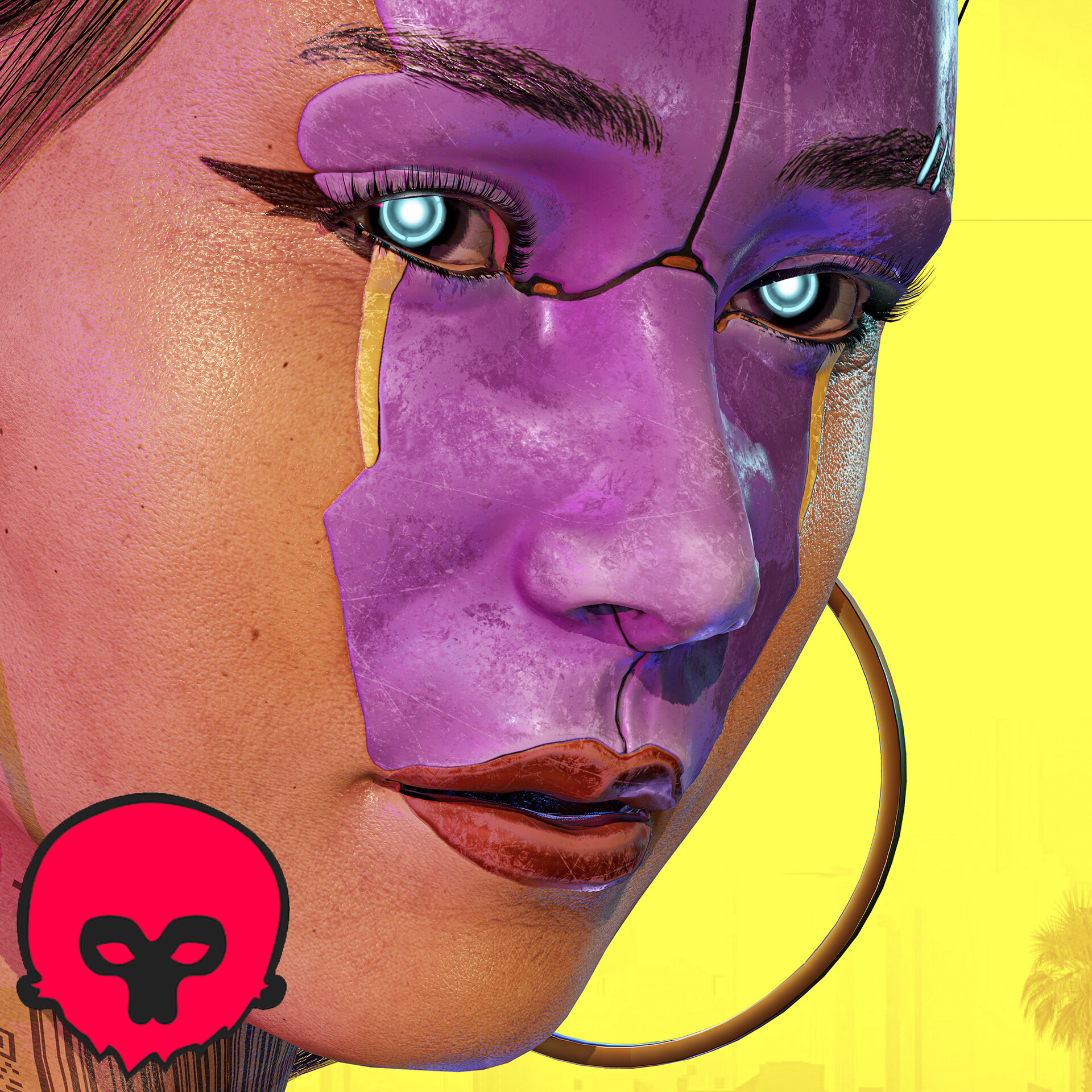 ArtStation - Cybergirl Fan art