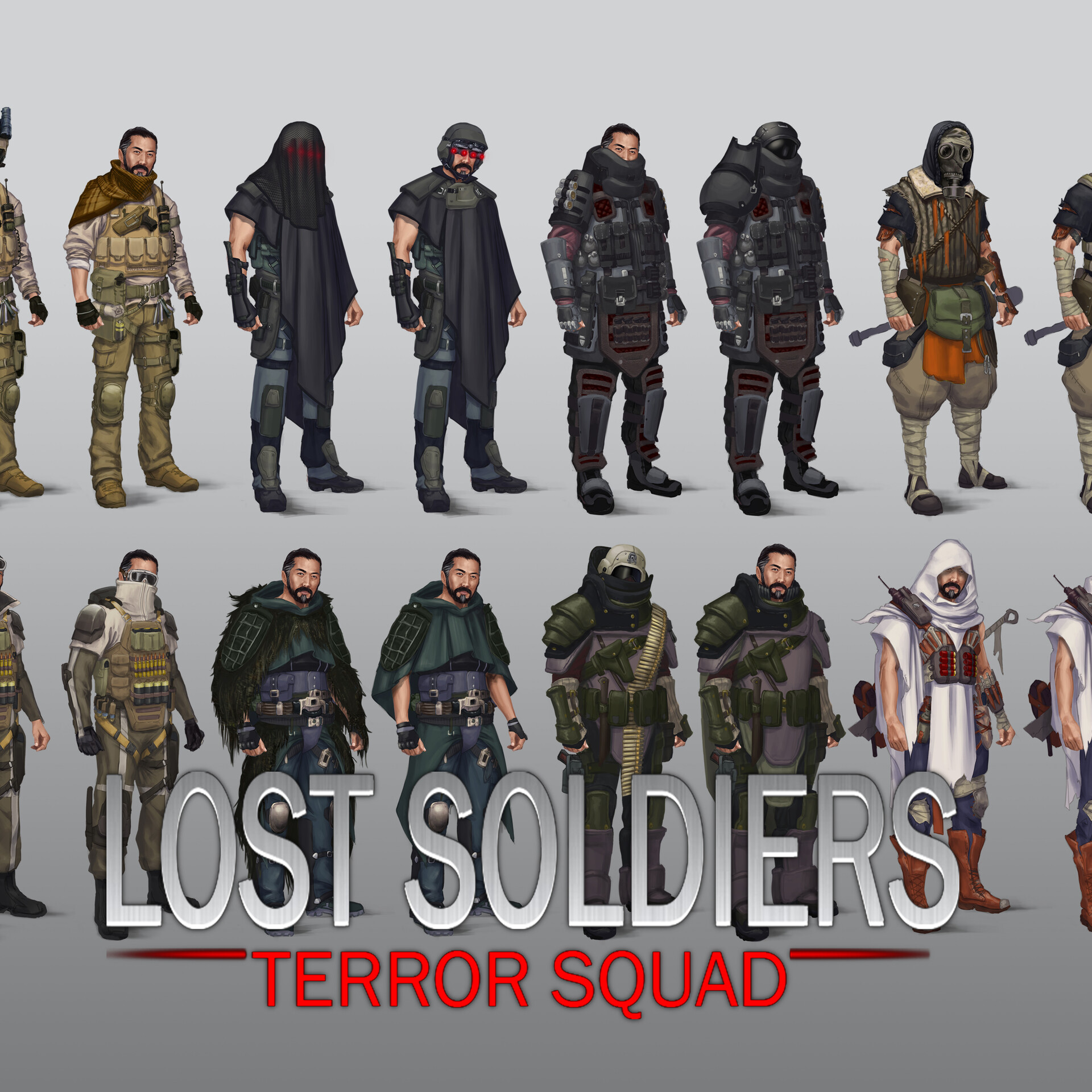 ArtStation - Sgt. Sato - Costume design