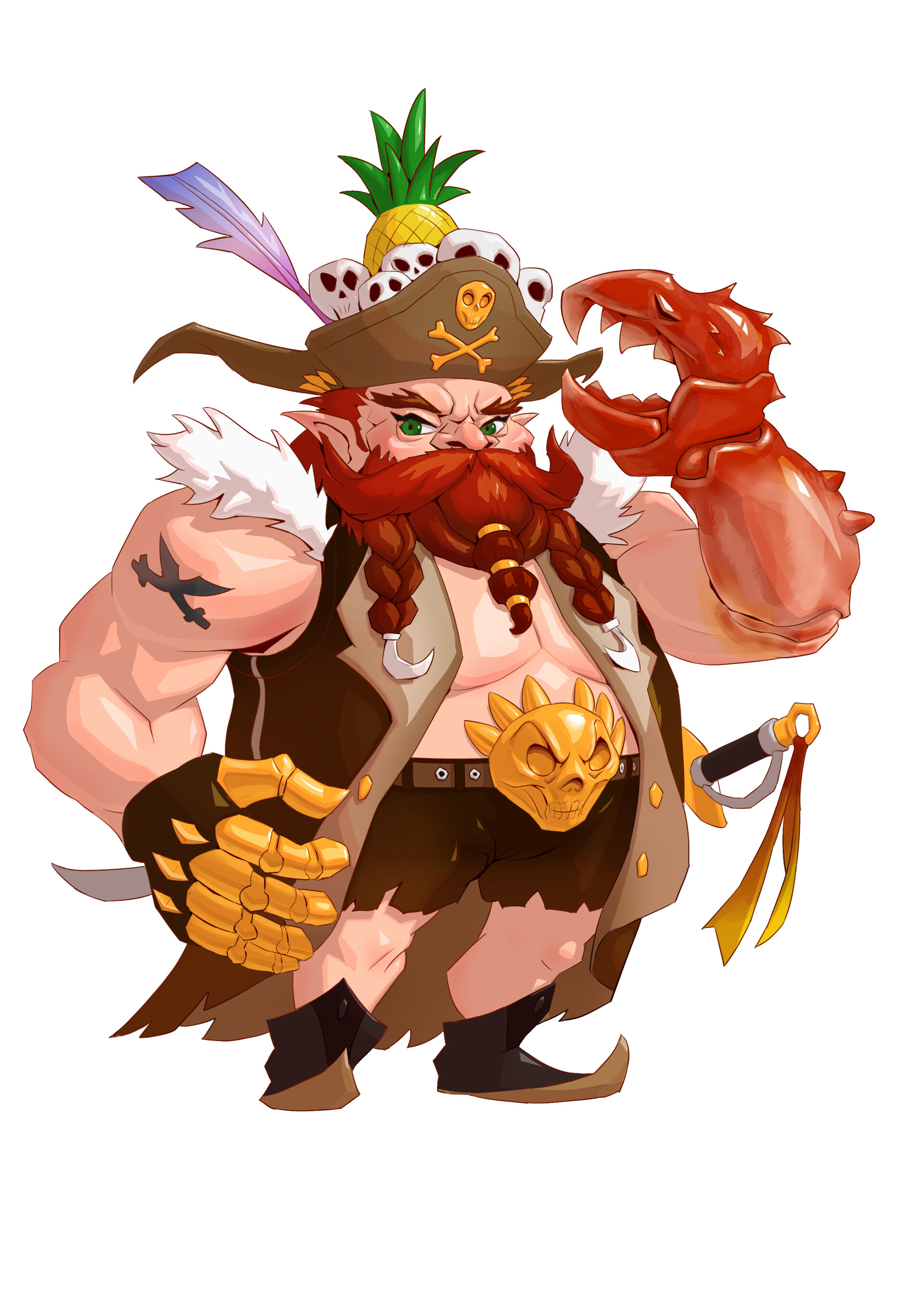 ArtStation - Captain Skeleton