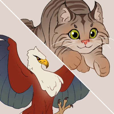 ArtStation - Sketches of stylized animals