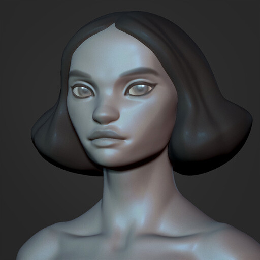 ArtStation - Stylized Anatomy Study - Toya