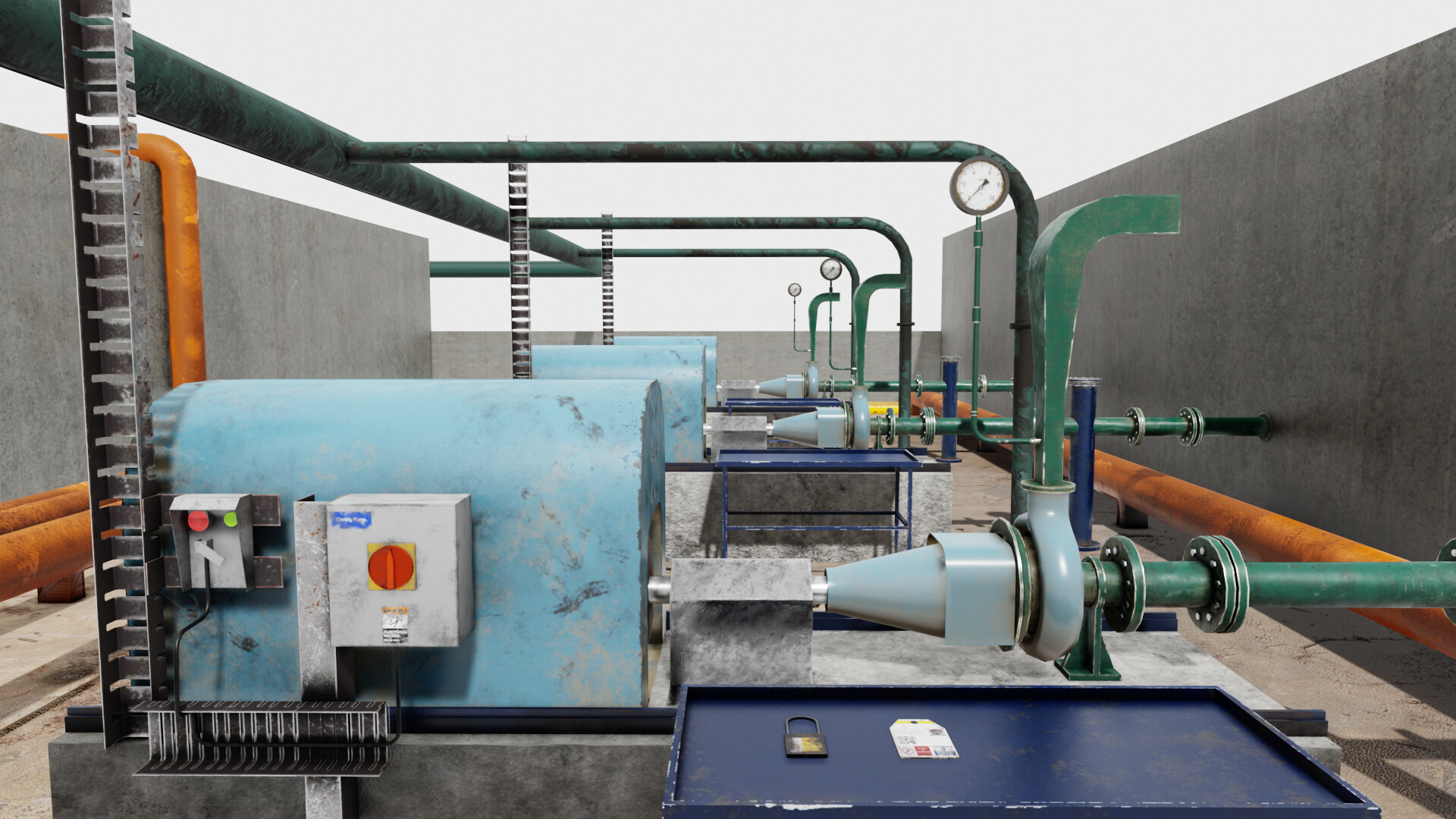 ArtStation - PUMP MOTOR VR