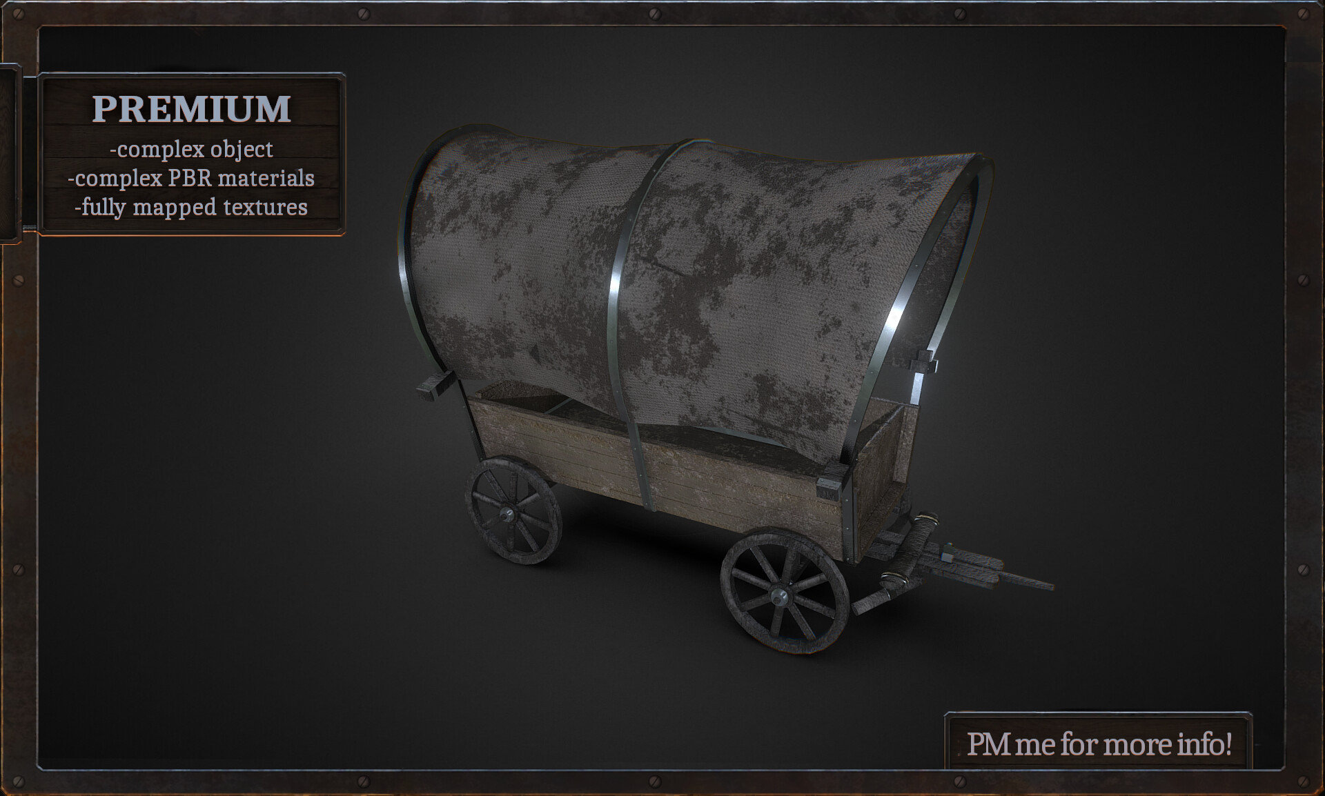 ArtStation - Medieval Cart