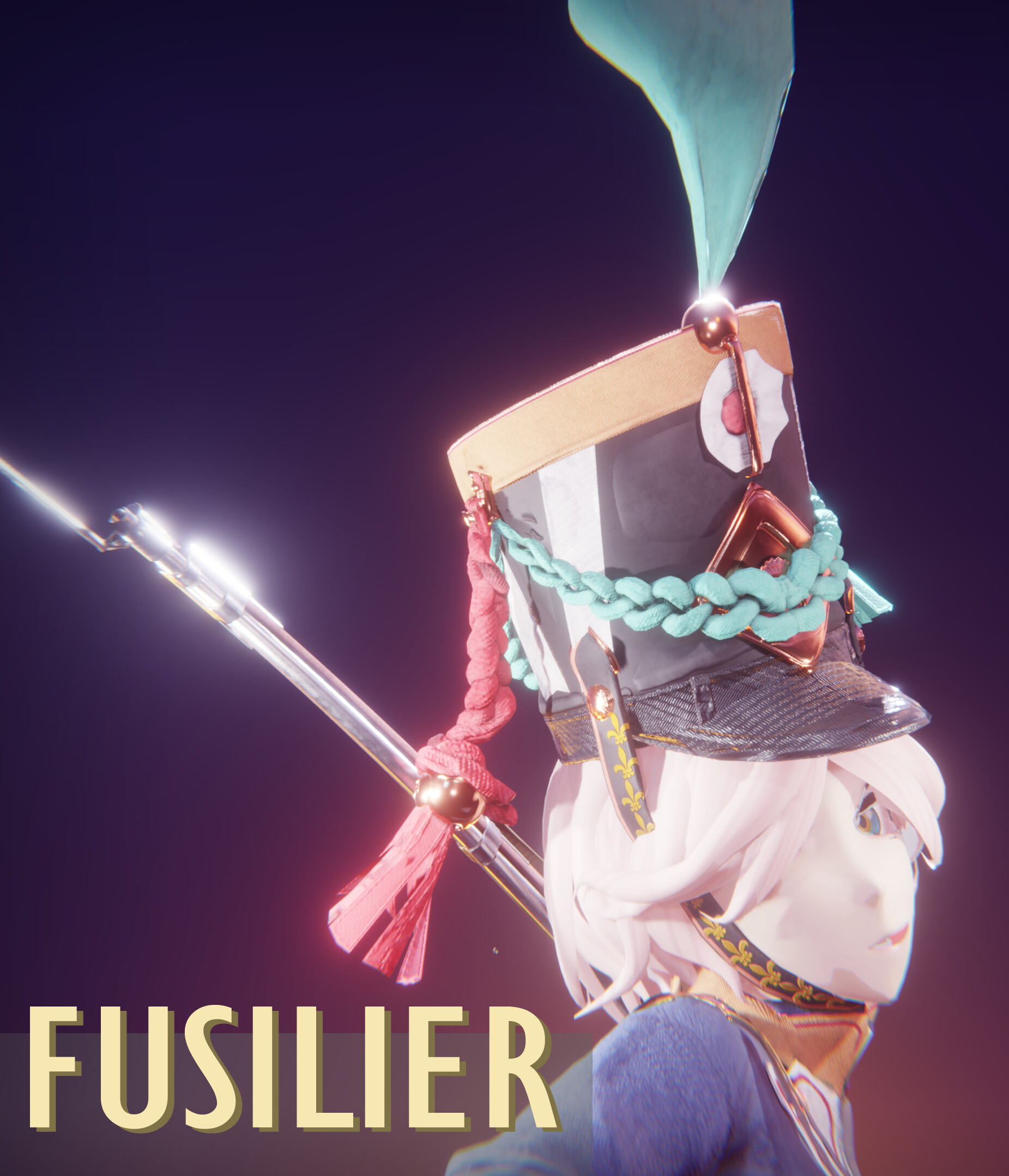 ArtStation - Napoleonic French Fusilier