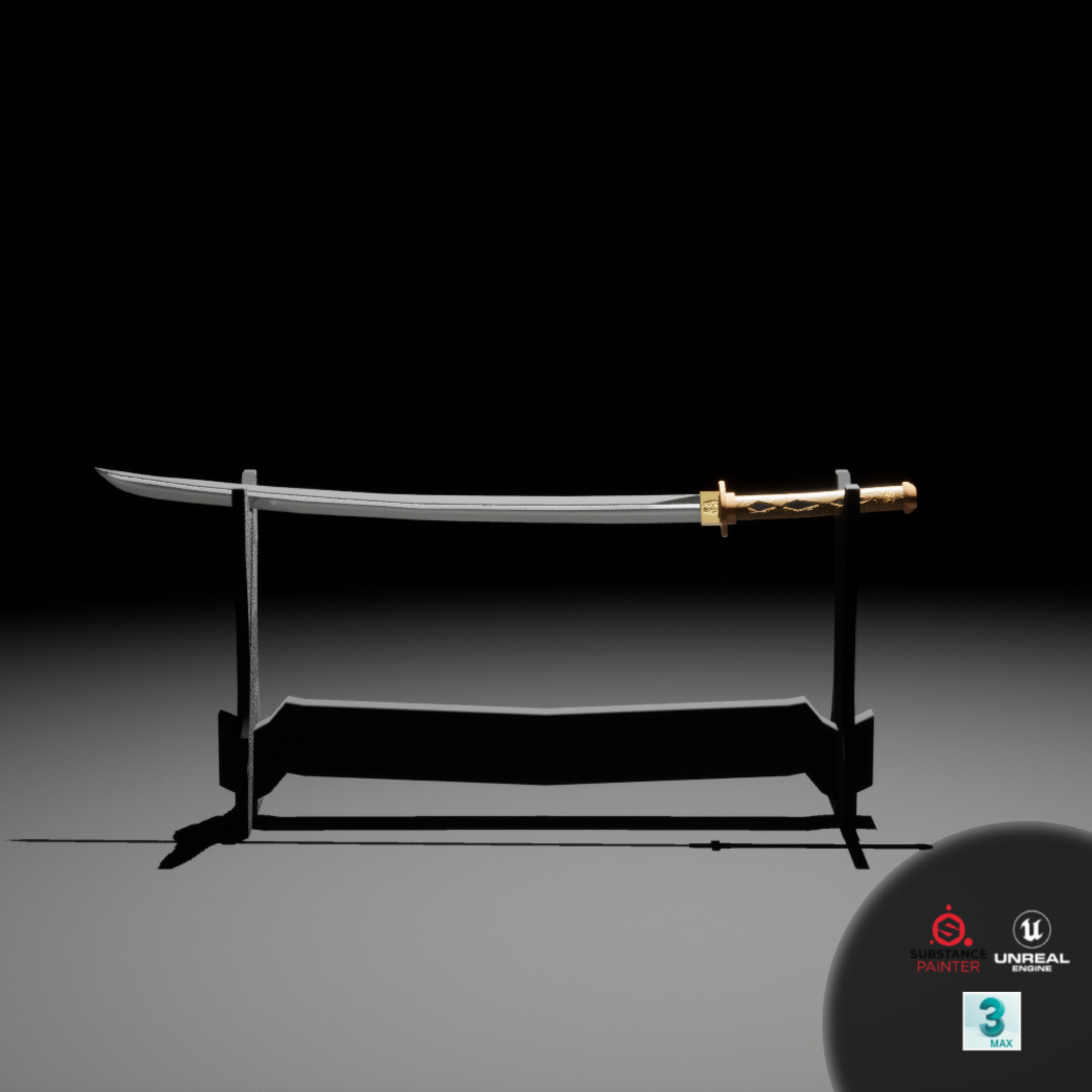 ArtStation - Japanese Katana