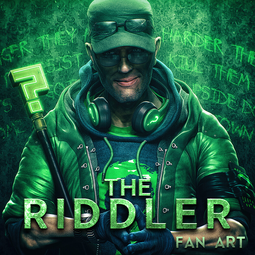 Marco Tudini - The Riddler | Fan Art