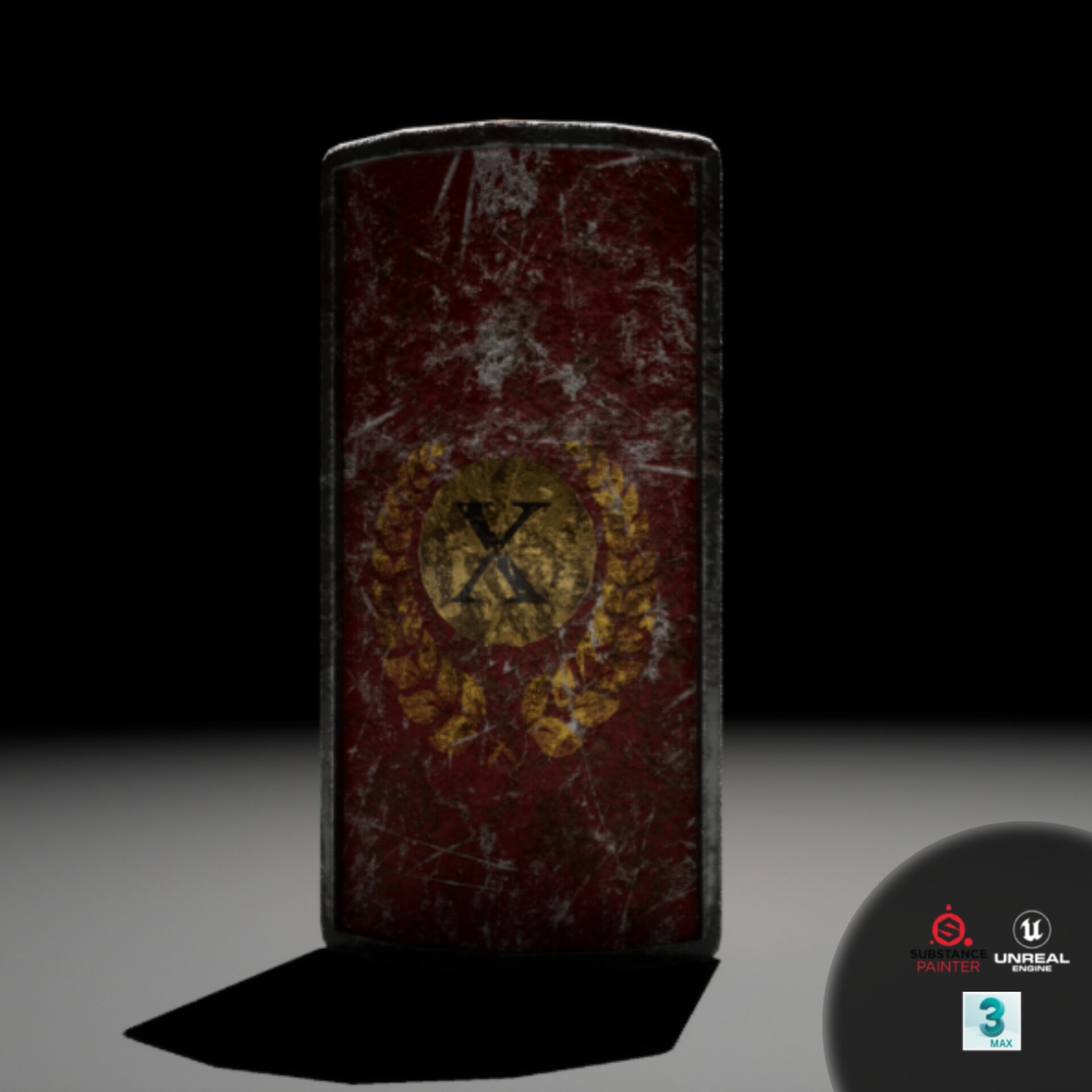 ArtStation - Roman Shield