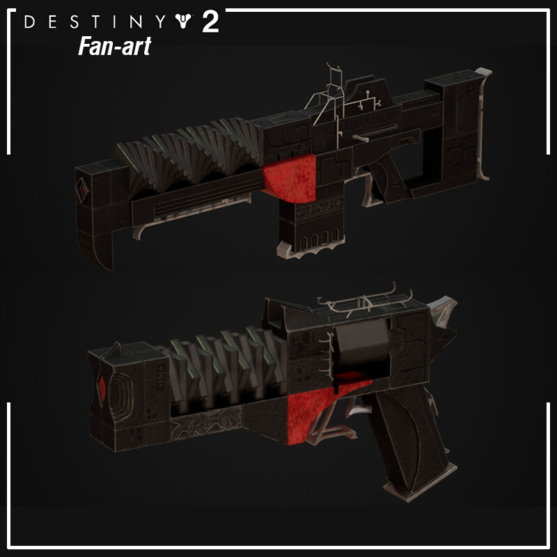 ArtStation - Fan-made Destiny 2: Vow of the Disciple Weapons ...
