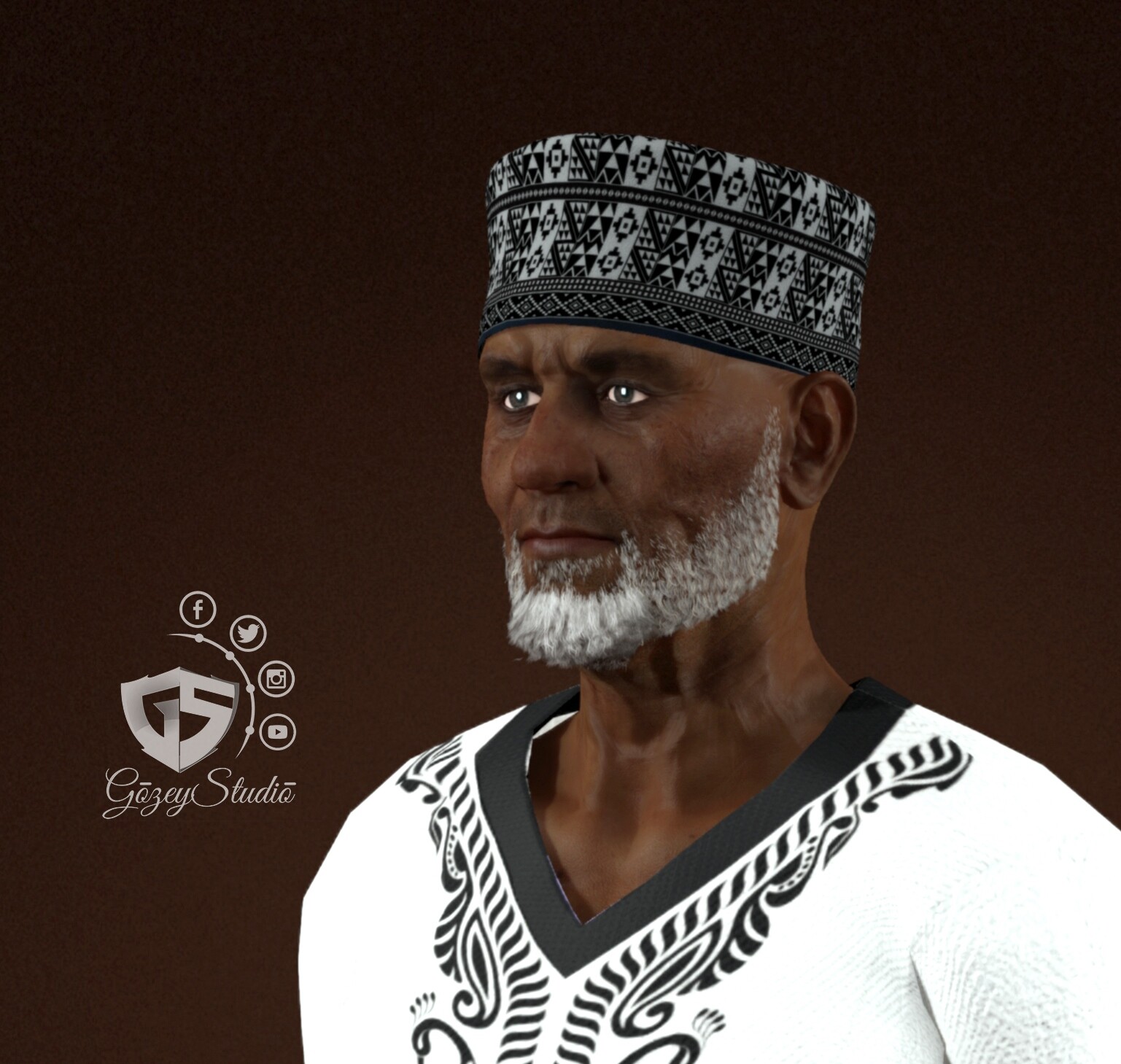 ArtStation - African 3D Character Modeling