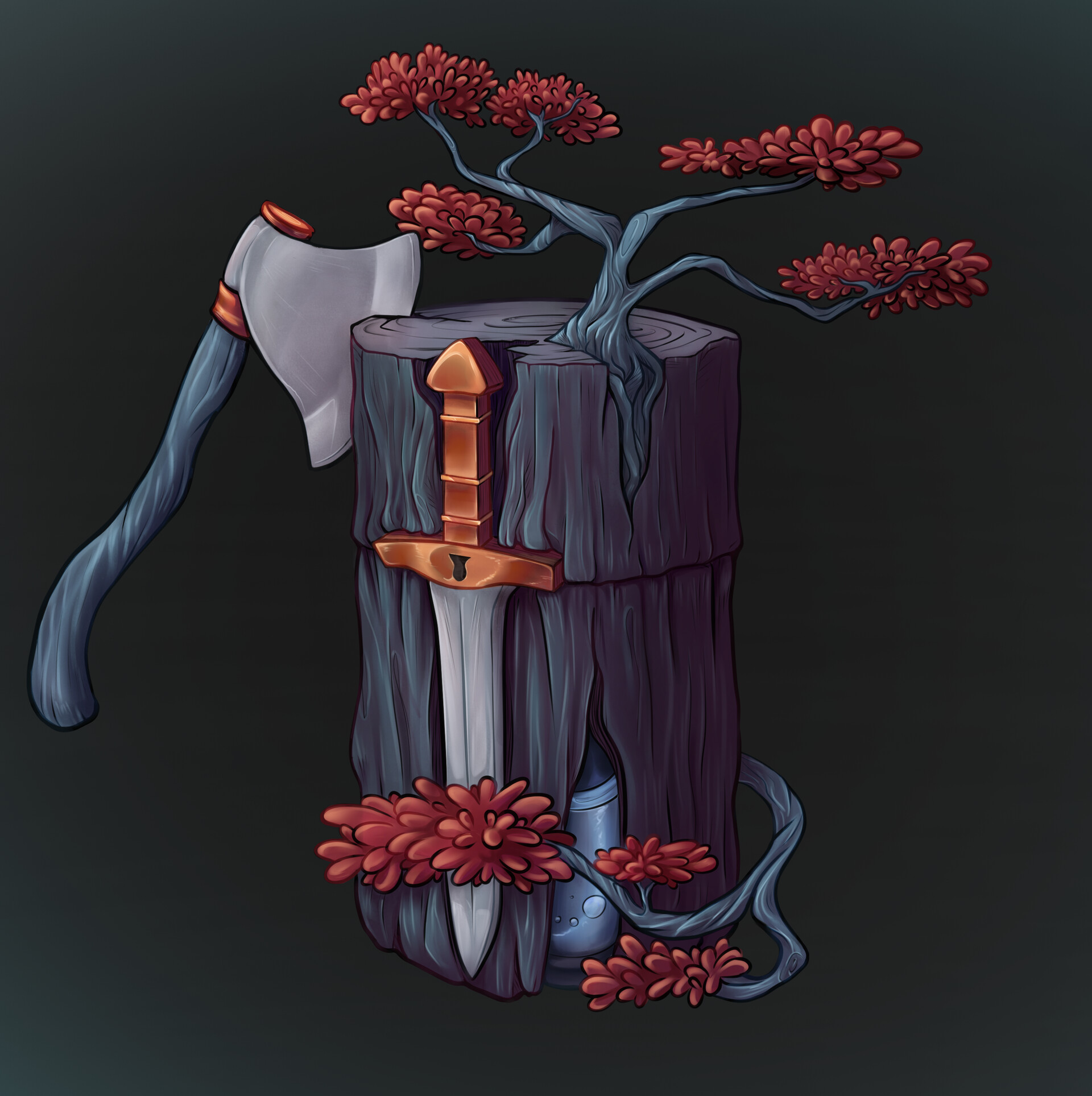 ArtStation - Forest Chest