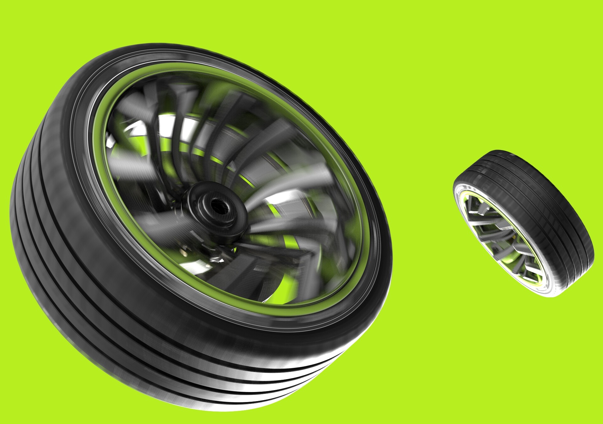 ArtStation - Quickly Concept Wheel Design First Glance...