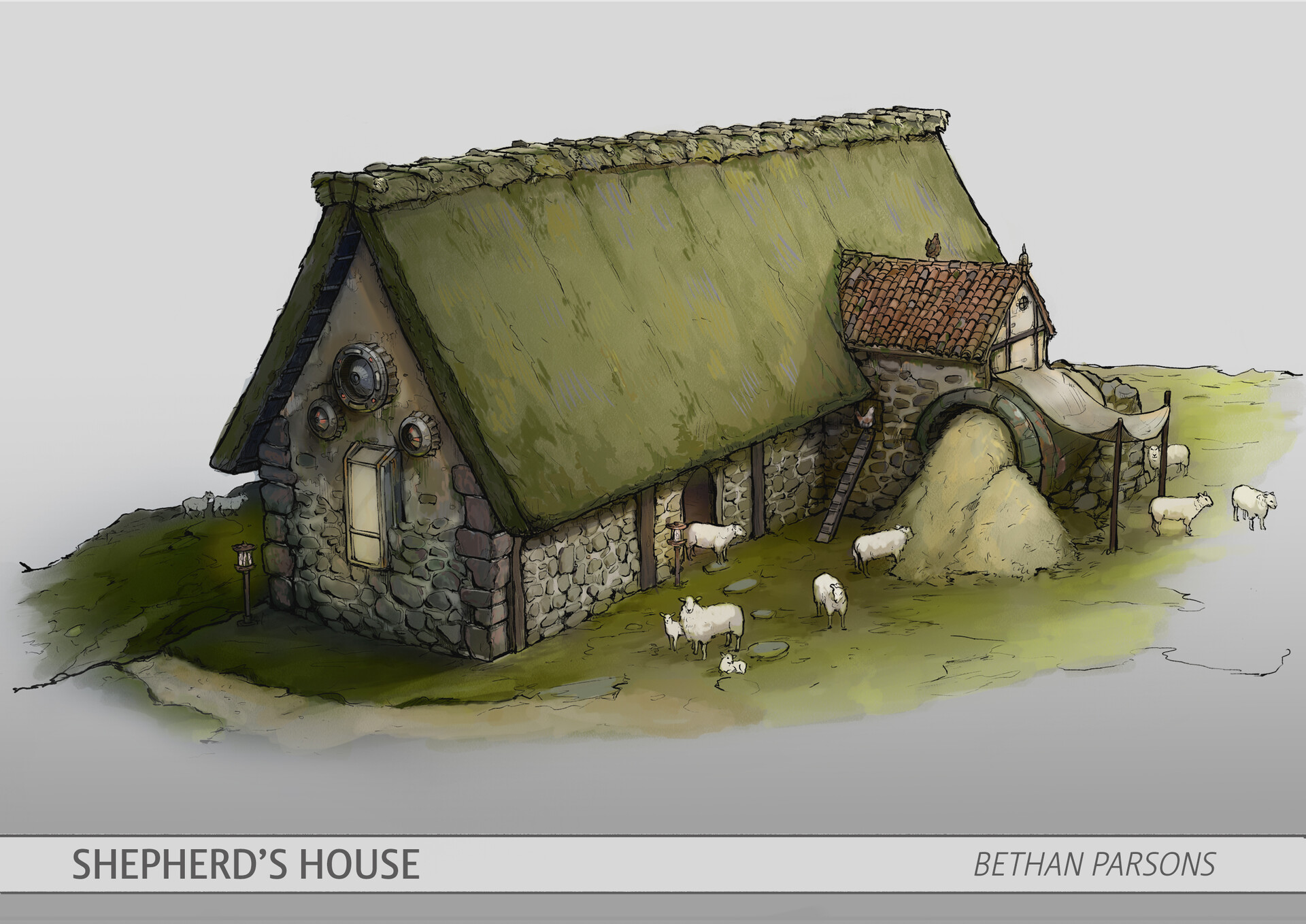 ArtStation - Shepherd's house