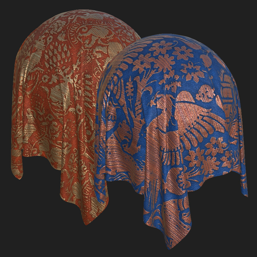 ArtStation - Fabric Material Study