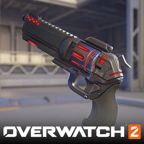 Daniel Alexandre - Overwatch 2 - Invisible Man Cassidy Weapon Skin