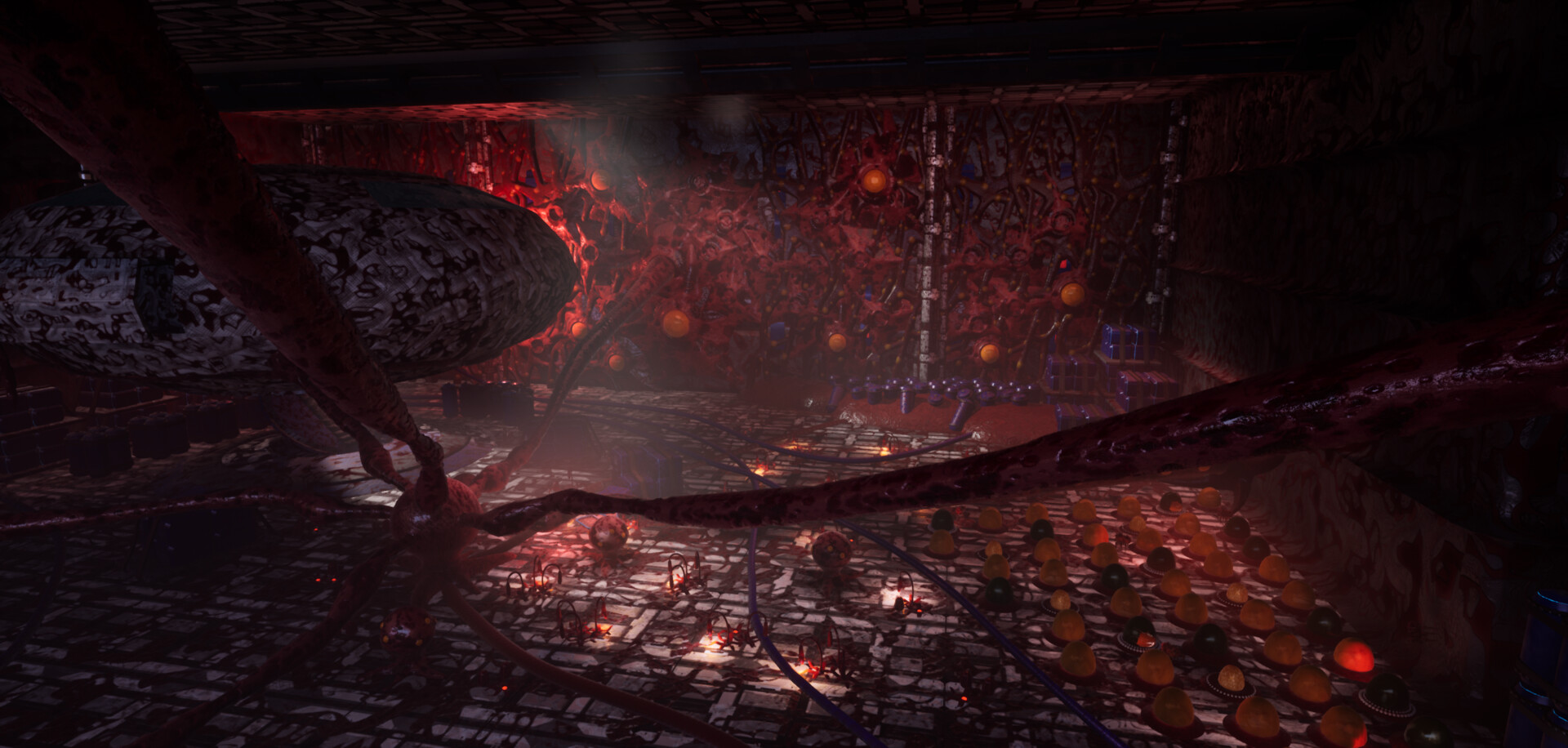 ArtStation - Infested Hangar