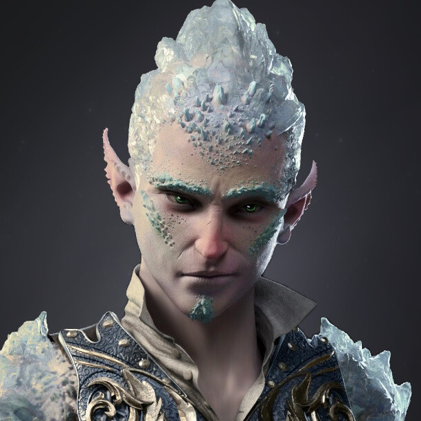 ArtStation - ice elf