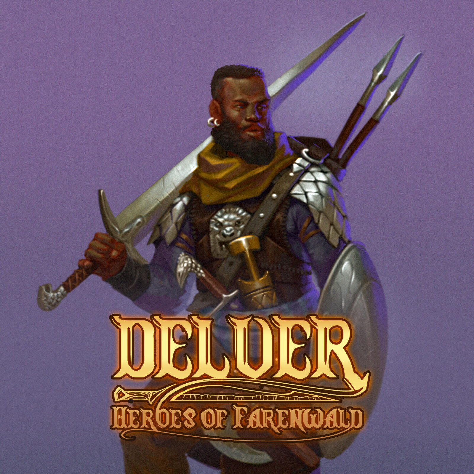 ArtStation - Fighter character class for Tabletop RPG