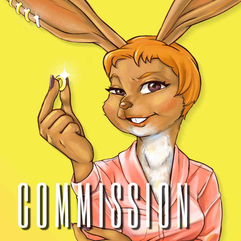 ArtStation - Rabbit Girl Commission
