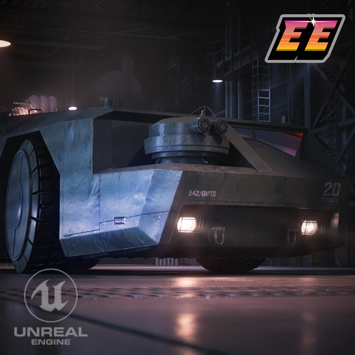 ArtStation - Aliens APC - Endless Engines Community Challenge