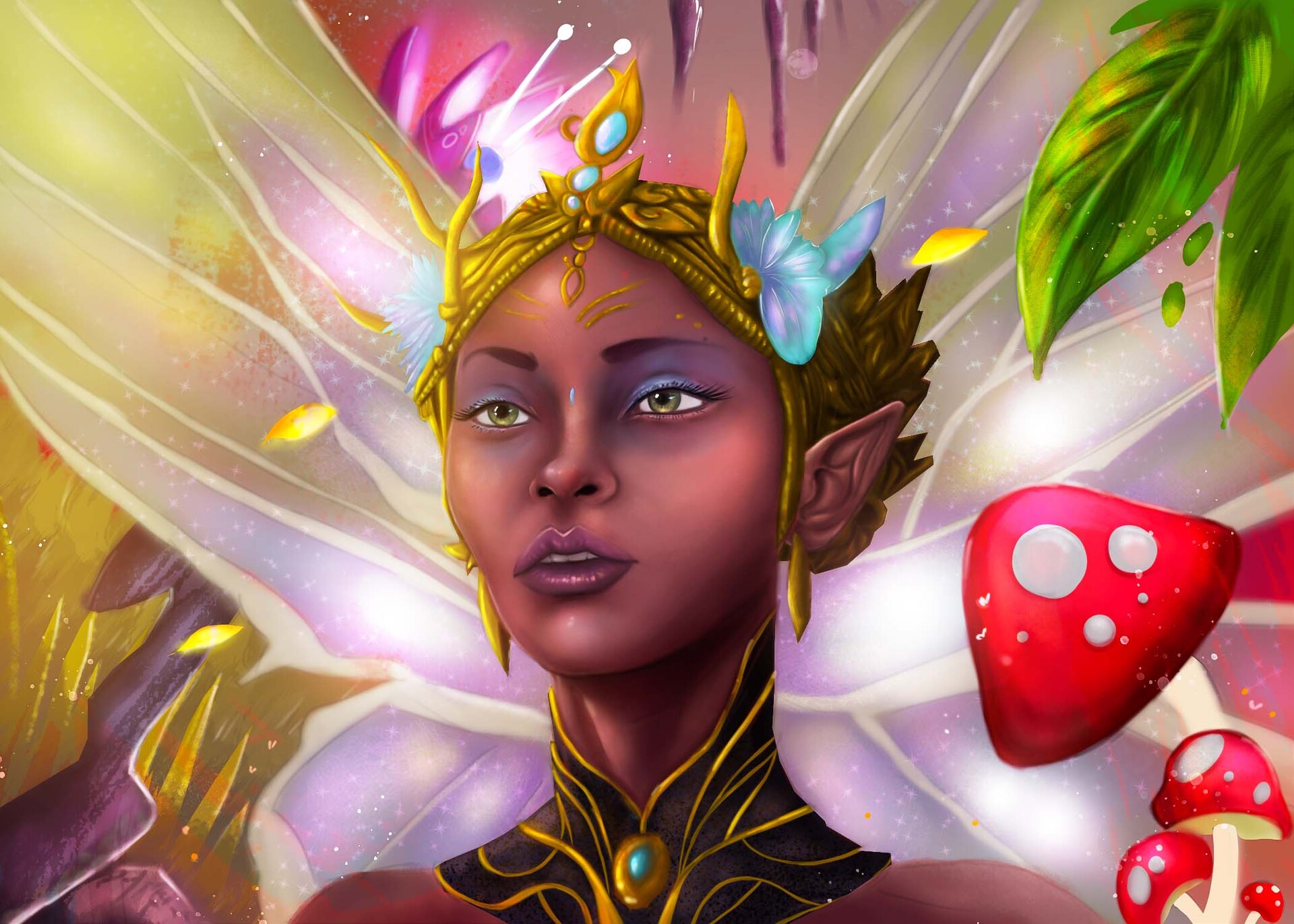 ArtStation - FAIRY QUEEN PORTRAIT