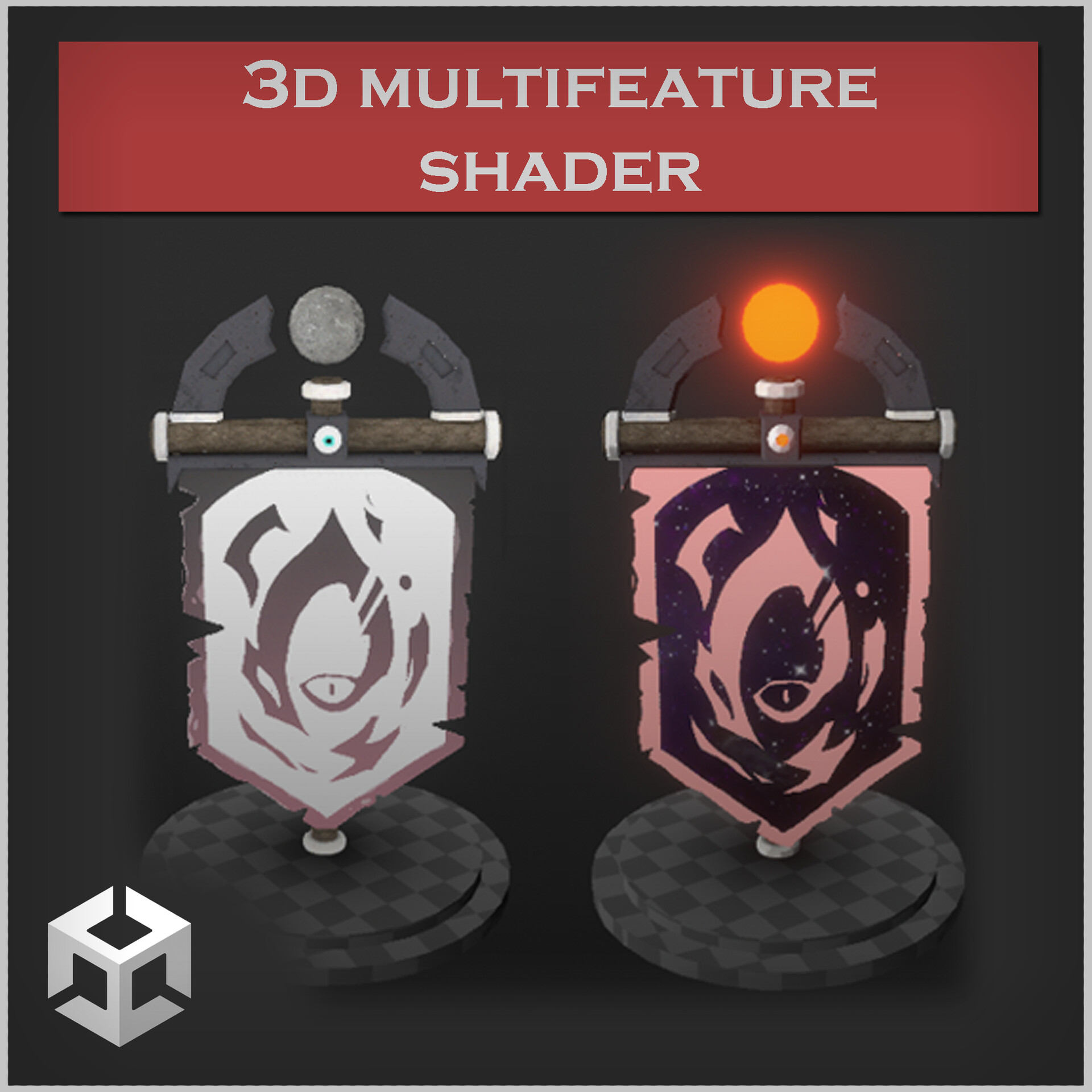 ArtStation - 3D multifeature shader