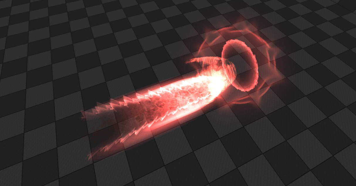 ArtStation - VFX - Flame Charge ability