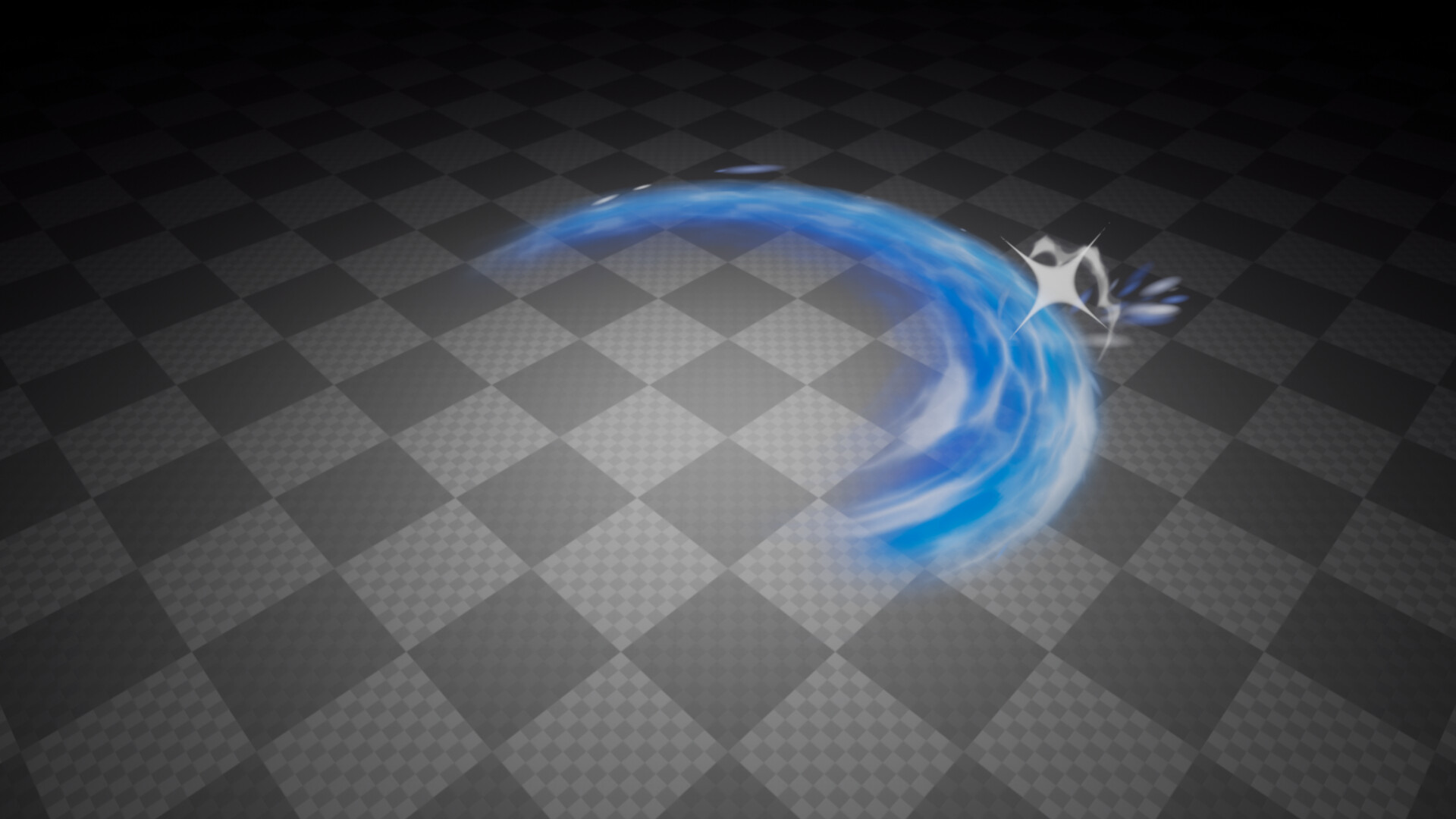 ArtStation - Water Arc Slash VFX