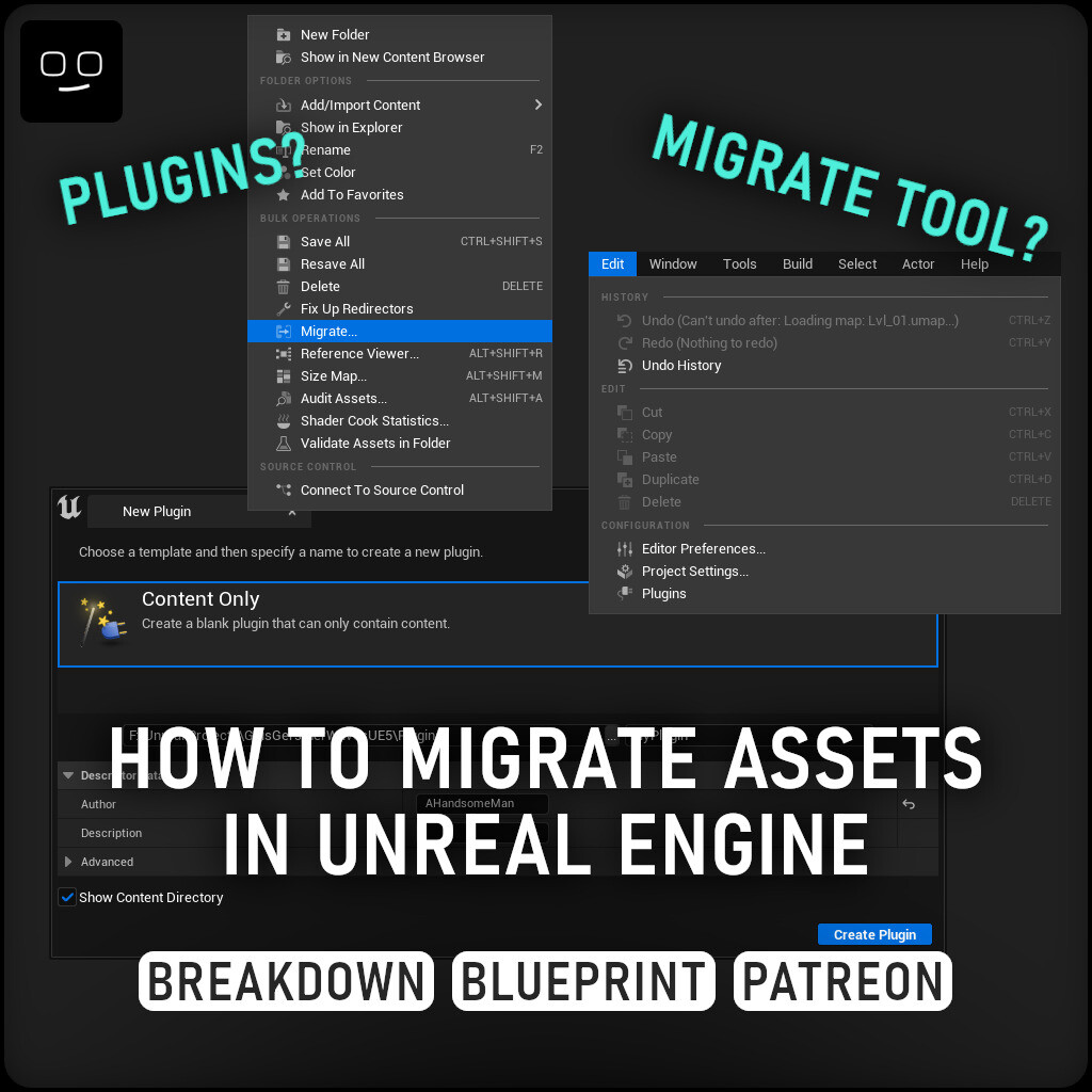 ArtStation - Unrela Engine Tutorial - Migrating Assets