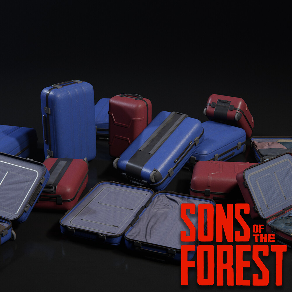 ArtStation - Sons of the Forest: Loot Cases