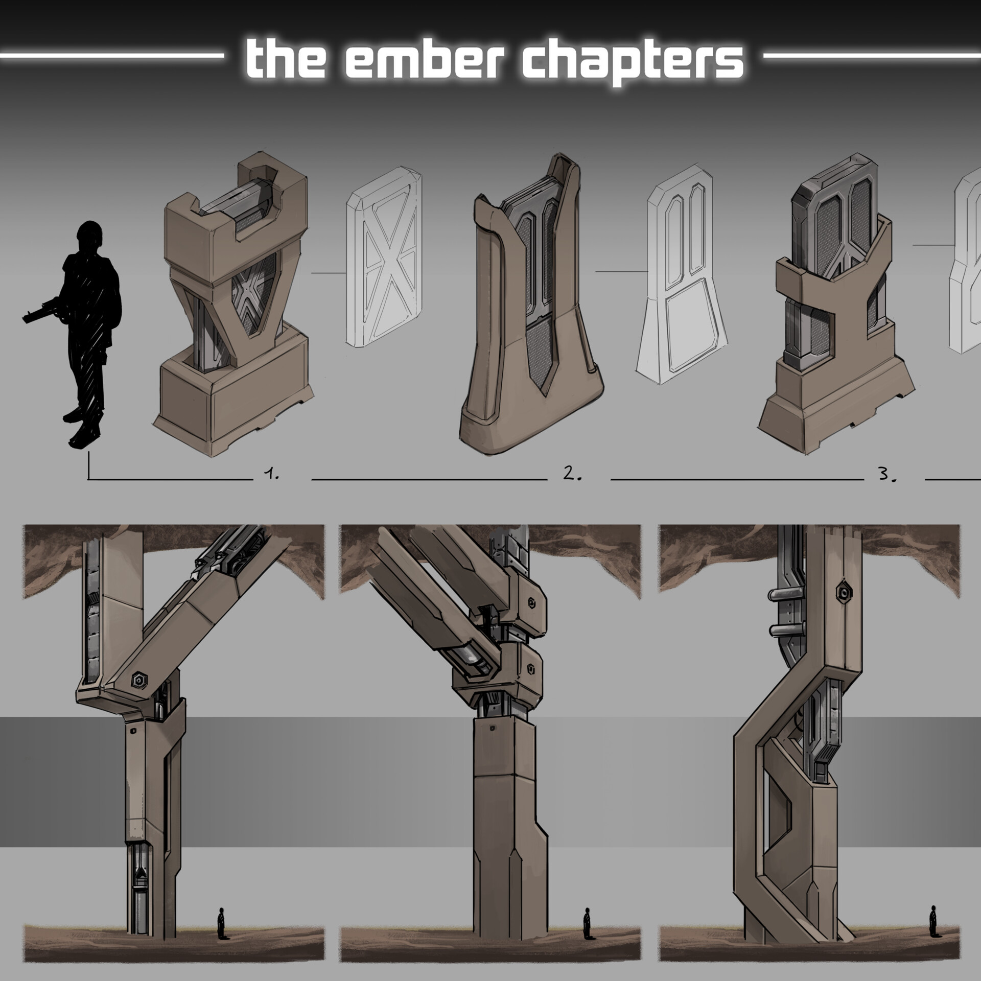 ArtStation - Environmental props for The Ember Chapters