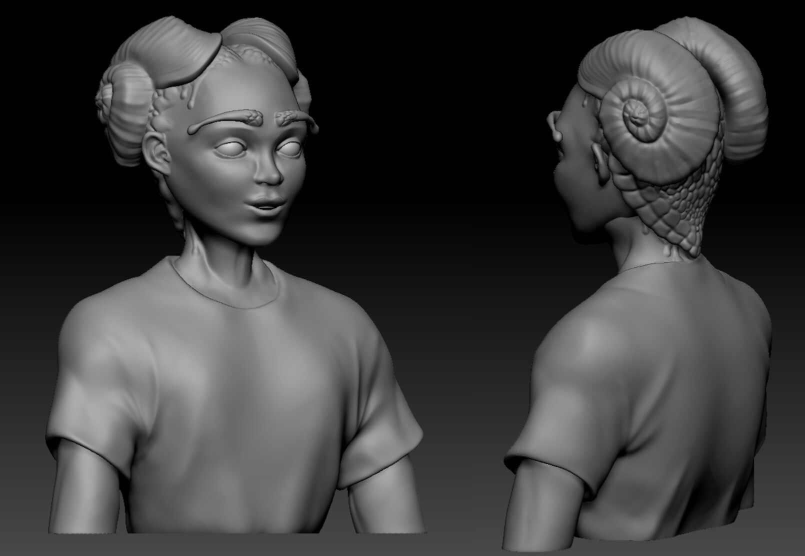 ArtStation - Mollusk Girl