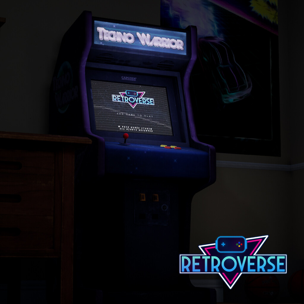 ArtStation - 90's Teenage Room - Retroverse VR