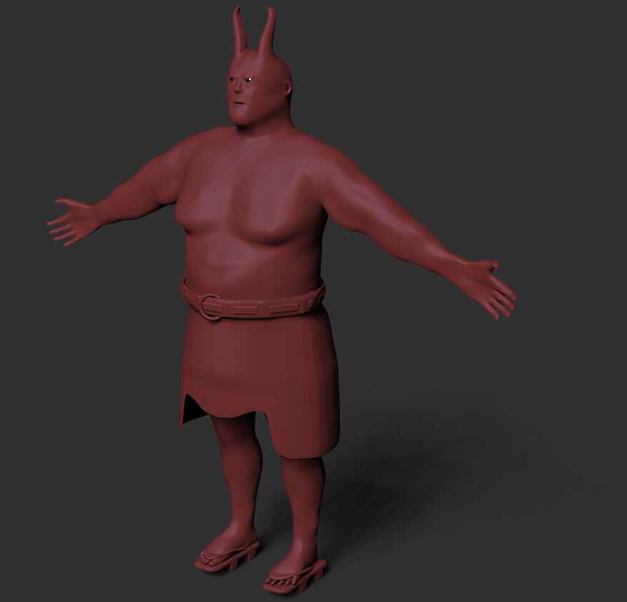 ArtStation - Aztec demon