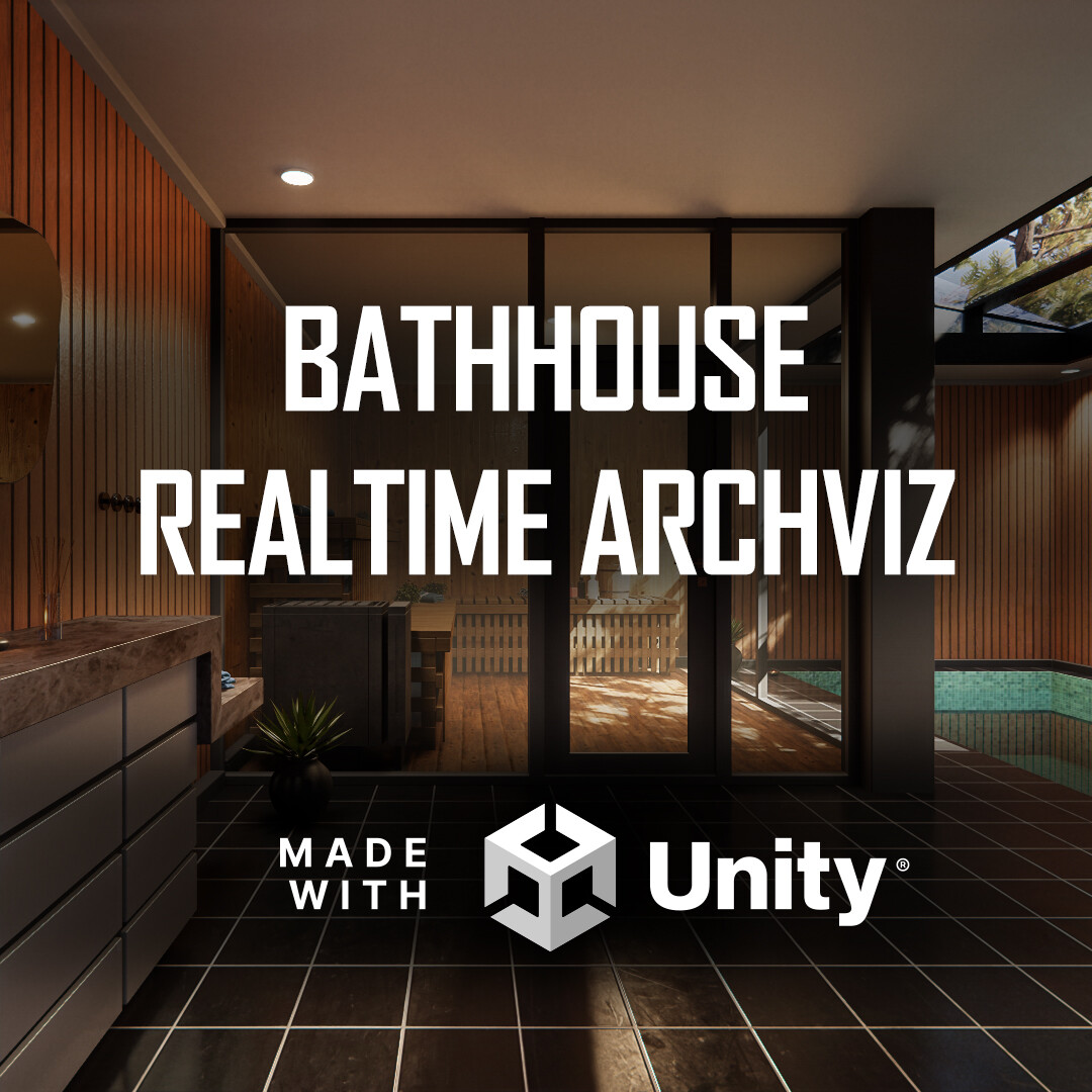 ArtStation - Bathhouse Realtime Archviz