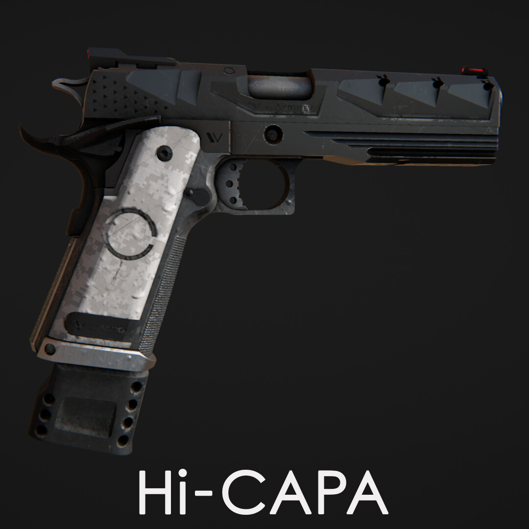 ArtStation - Hi-CAPA 5.1 - Concept Design - Impact