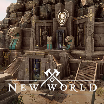 ArtStation - New World - Temple of Isis