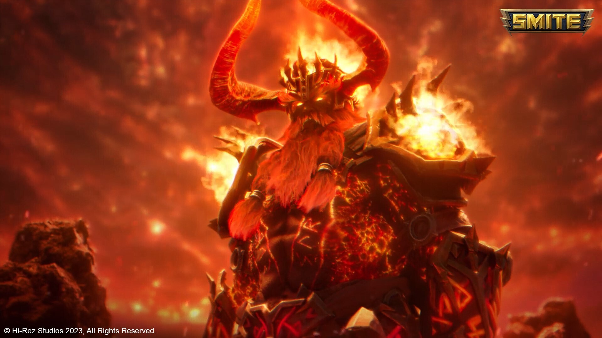 ArtStation - Smite- Surtr